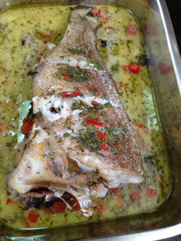 File De Anchova Ao Forno - Receitinha